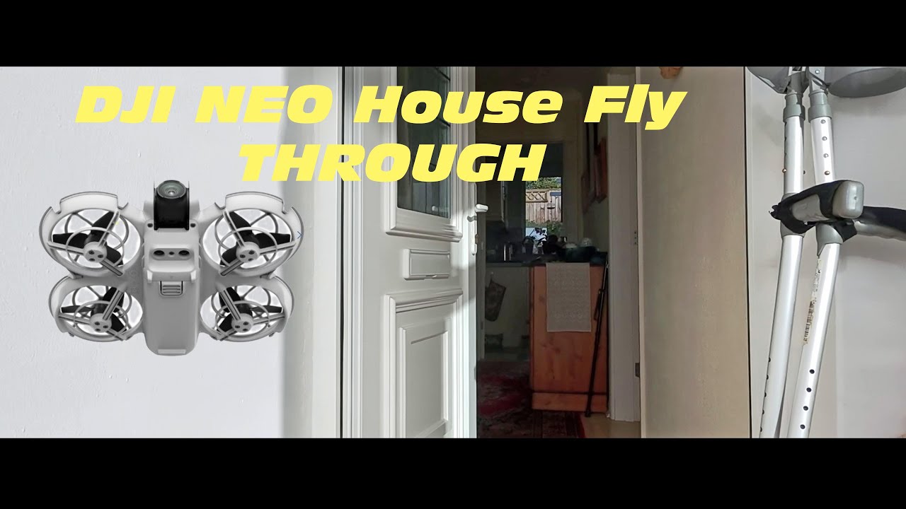 DJI Neo - Flying though and around a Property with Goggles 3 - YouTube