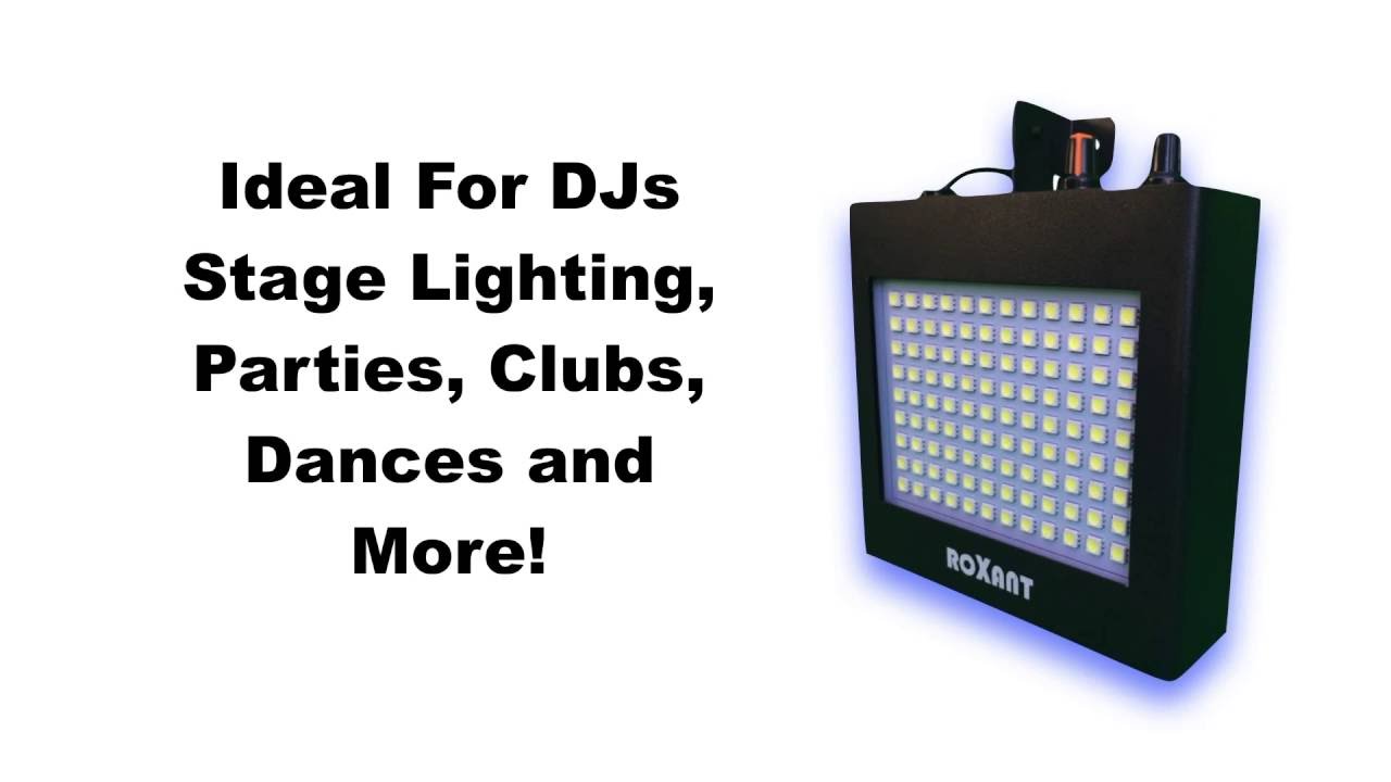 The Roxant Pulse LED Strobe Light - YouTube