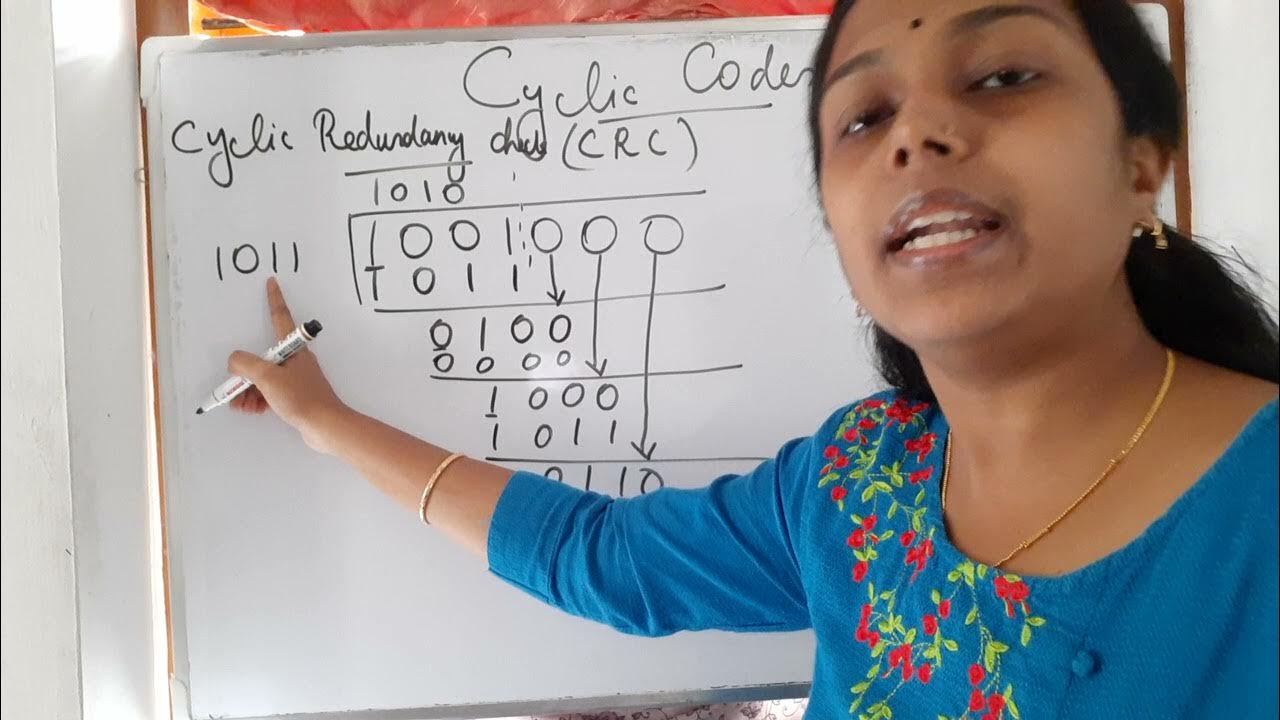 Cyclic Codes - Cyclic Redundancy Check (CRC) - YouTube