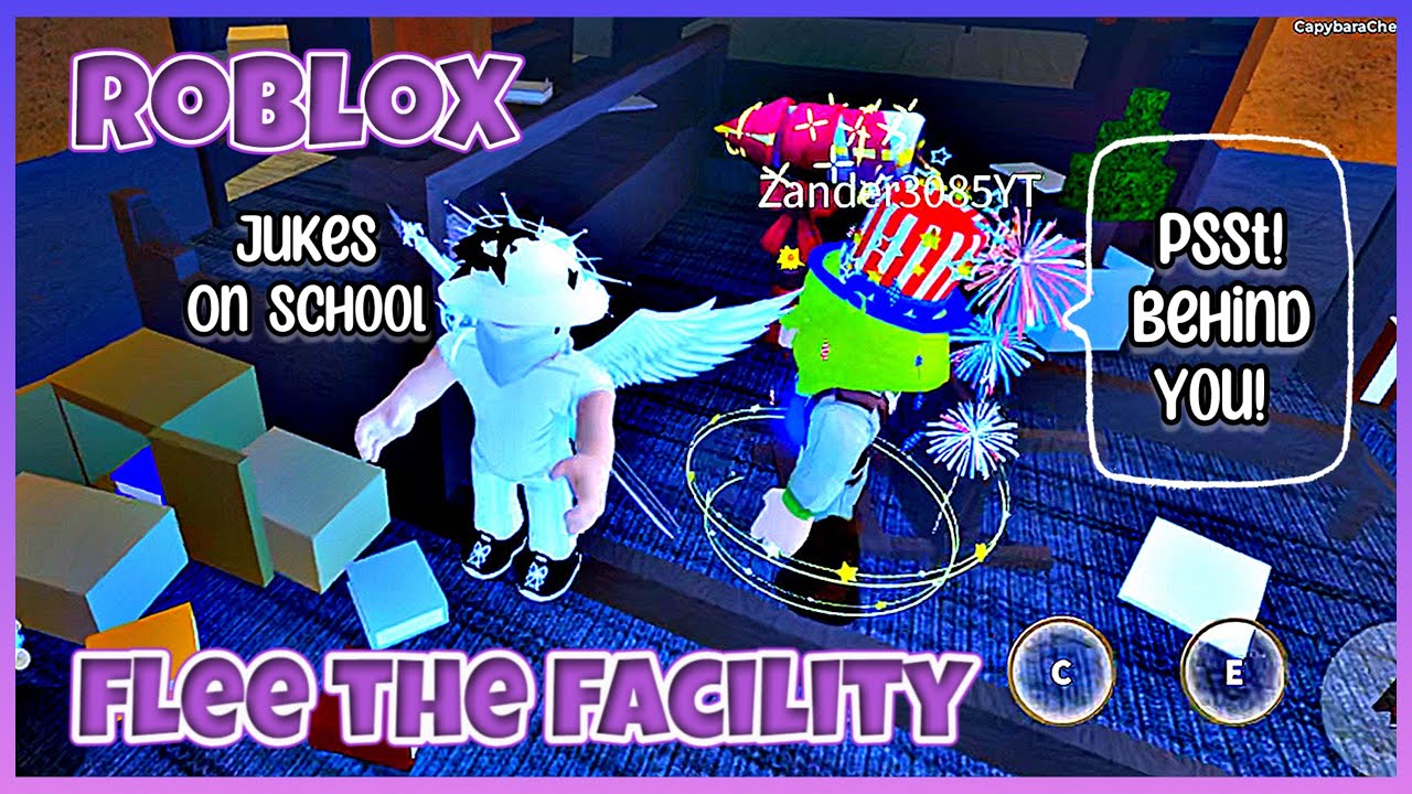 Jukes In School 😏| Roblox Flee The Facility - YouTube