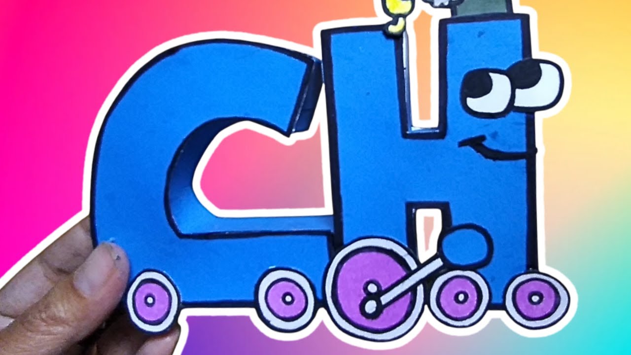 Paper Craft | SPANISH Alphabet Lore CH | Adrian' s Alphabet Lore - YouTube