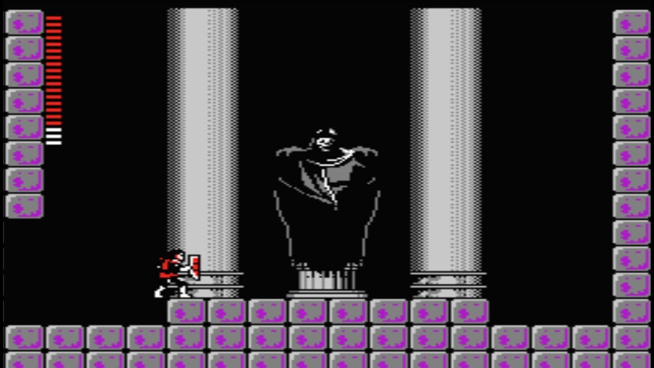 Castlevania II: Simon's Quest Walkthrough - Part 12 Dracula's Castle ...