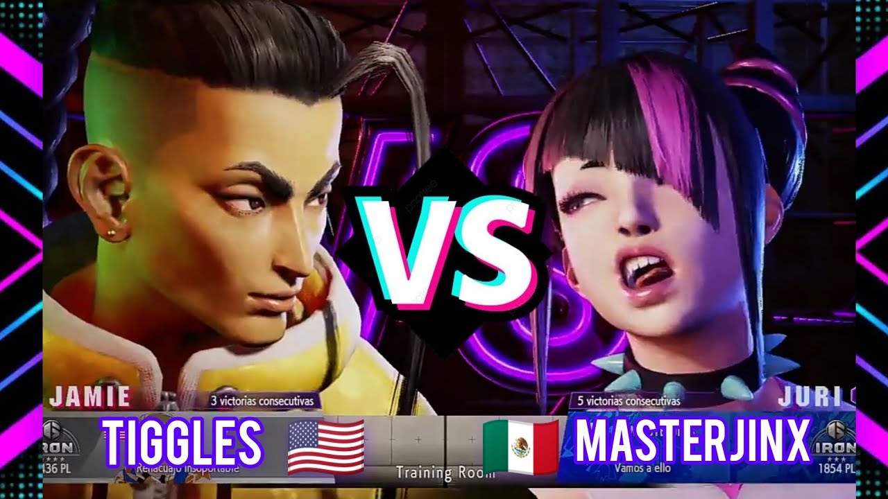 STREET FIGHTER 6--- MASTERJINX(Juri)🇲🇽 vs TIGGLES(Jamie)🇺🇲 - YouTube