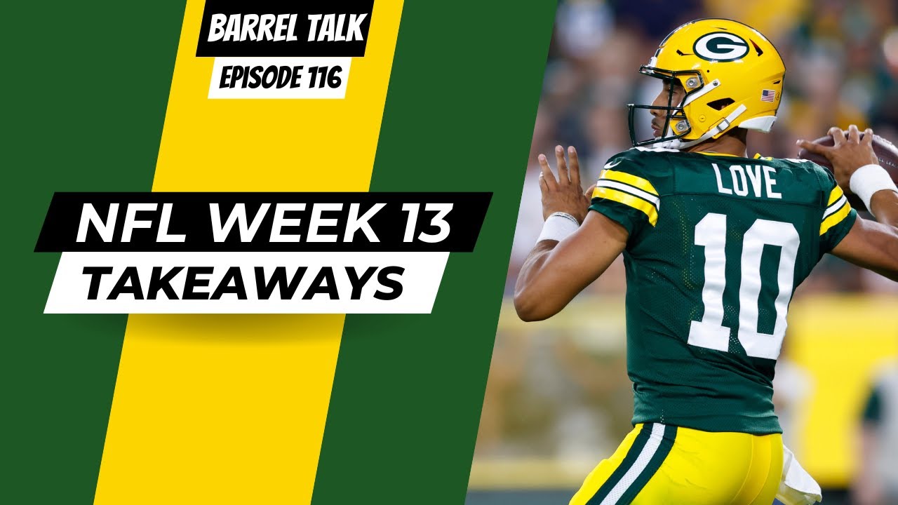 NFL Week 13 Takeaways - YouTube