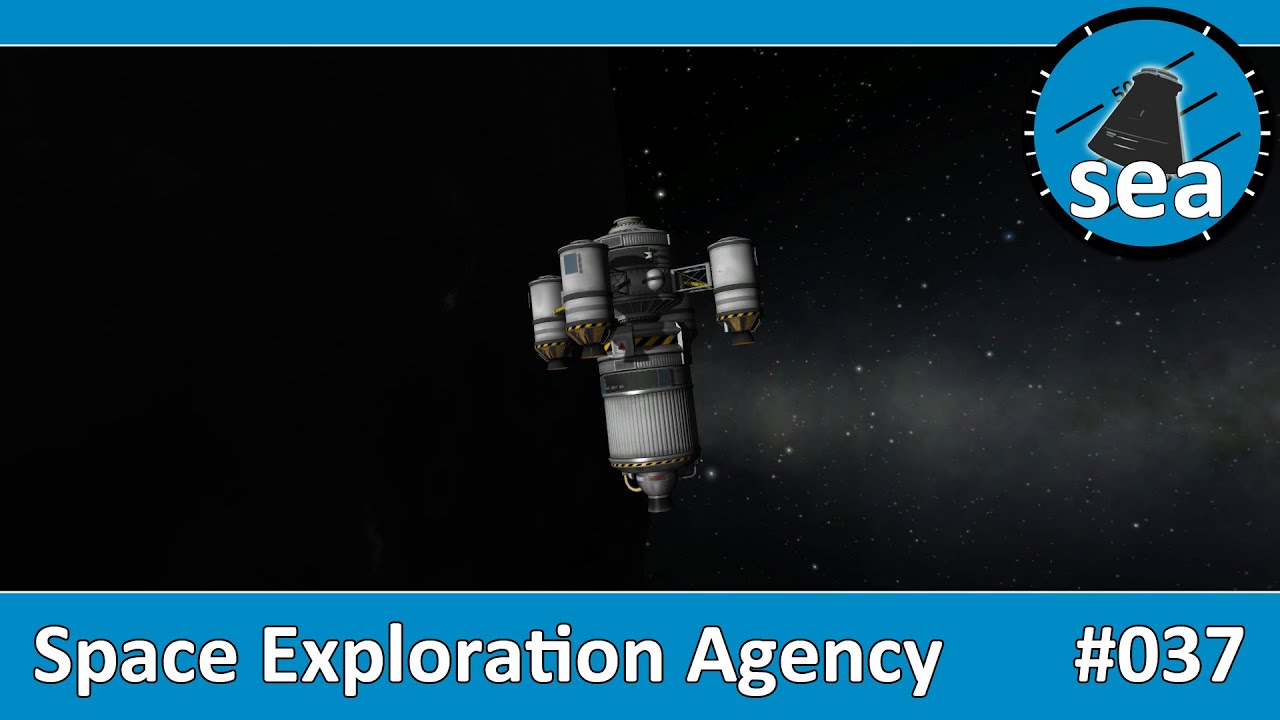 Space Exploration Agency - #037 - Launching the Mun Base Lander - YouTube