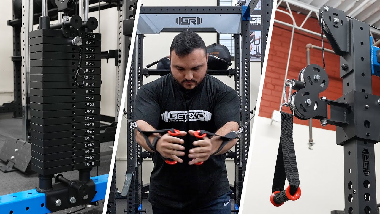 6PPCFT-4000-BUNDLE: 6-Post Builder Power Rack with Side-Stack ...