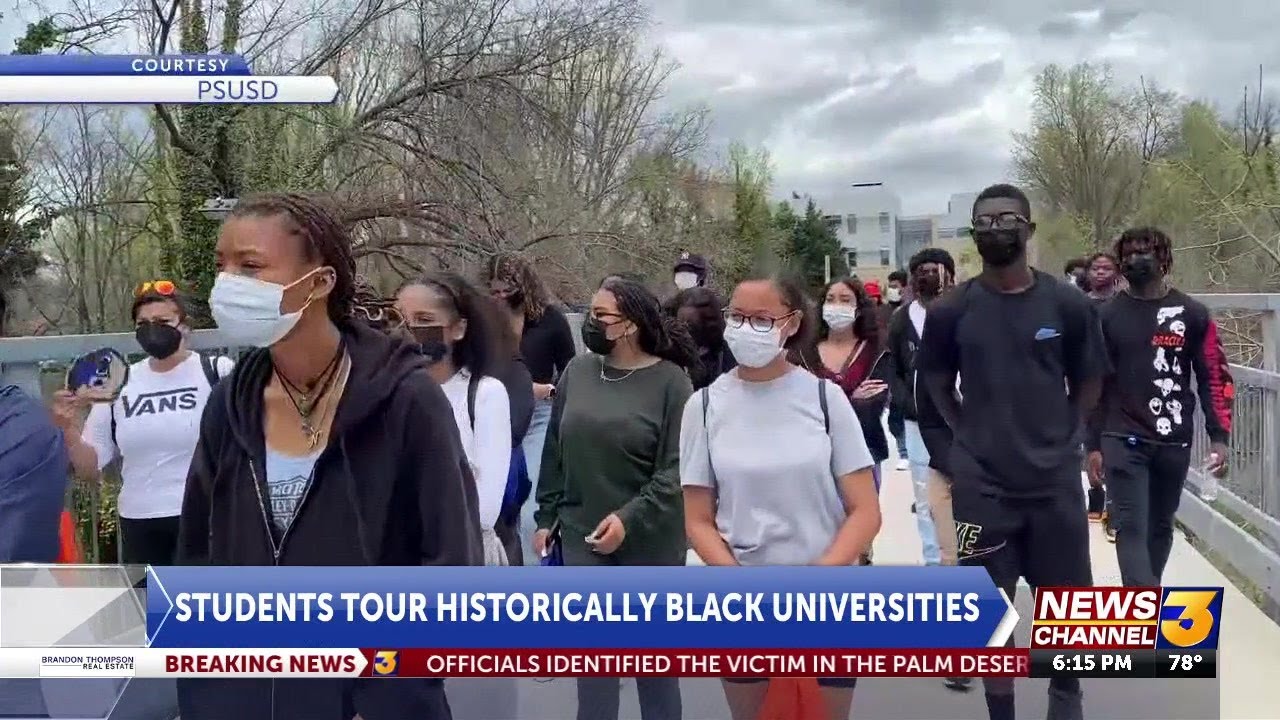 PSUSD students tour Historically Black Colleges and Universities - YouTube