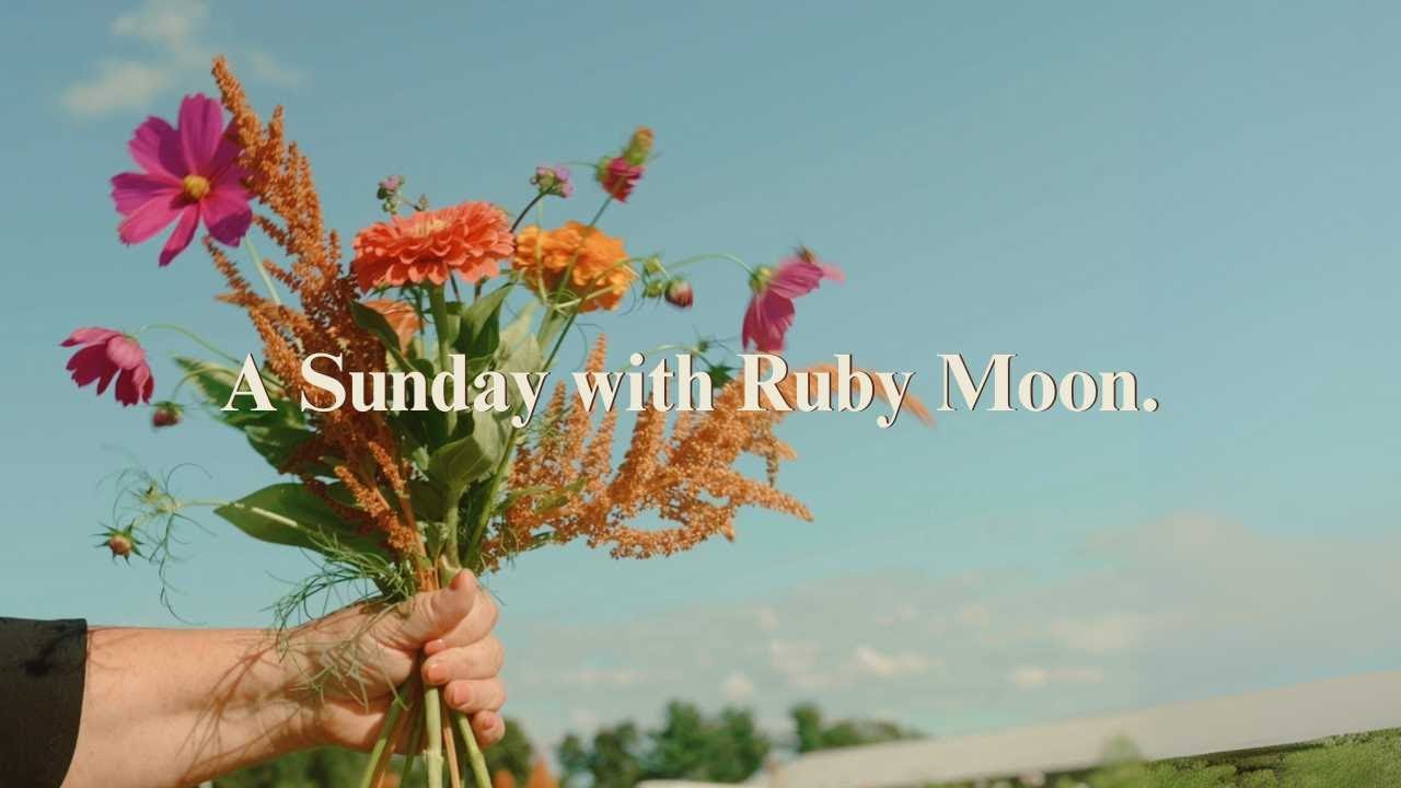 Branded Video Shoot | Ruby Moon Flower Farm - YouTube