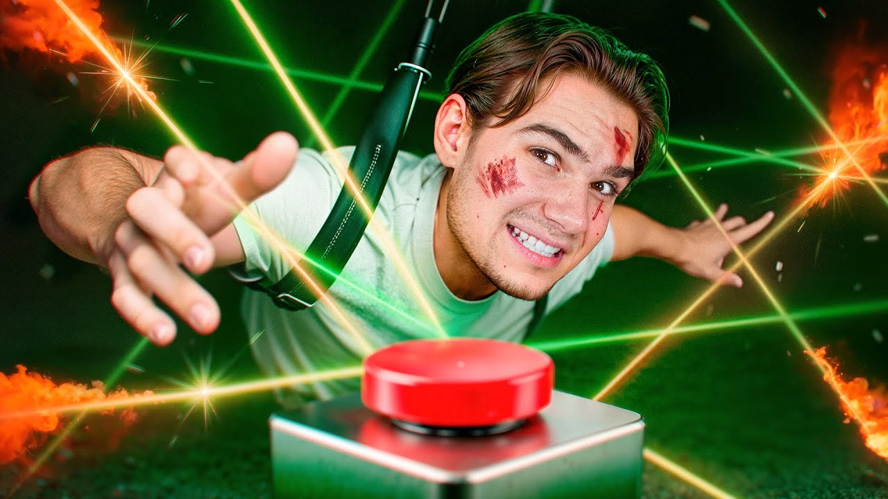 I built The ULTIMATE Laser Maze! - YouTube