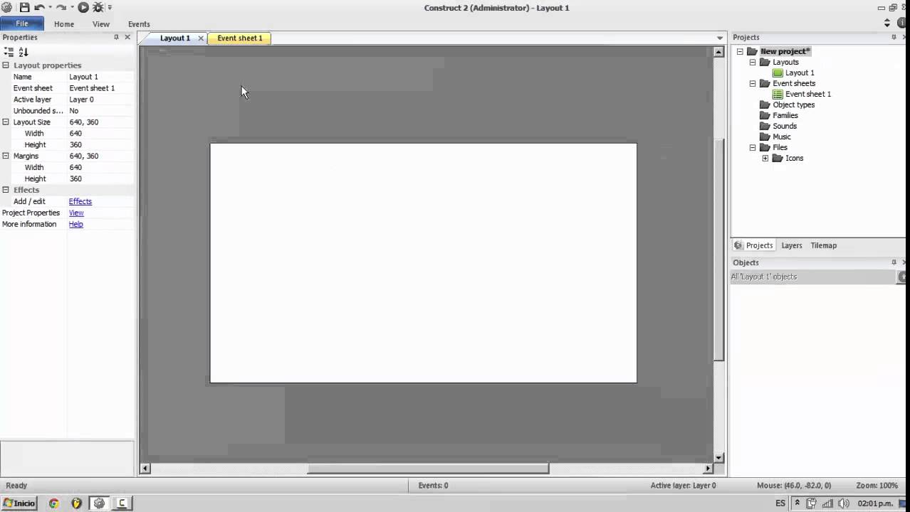Tutoriales Construct 2 Botones touch - YouTube