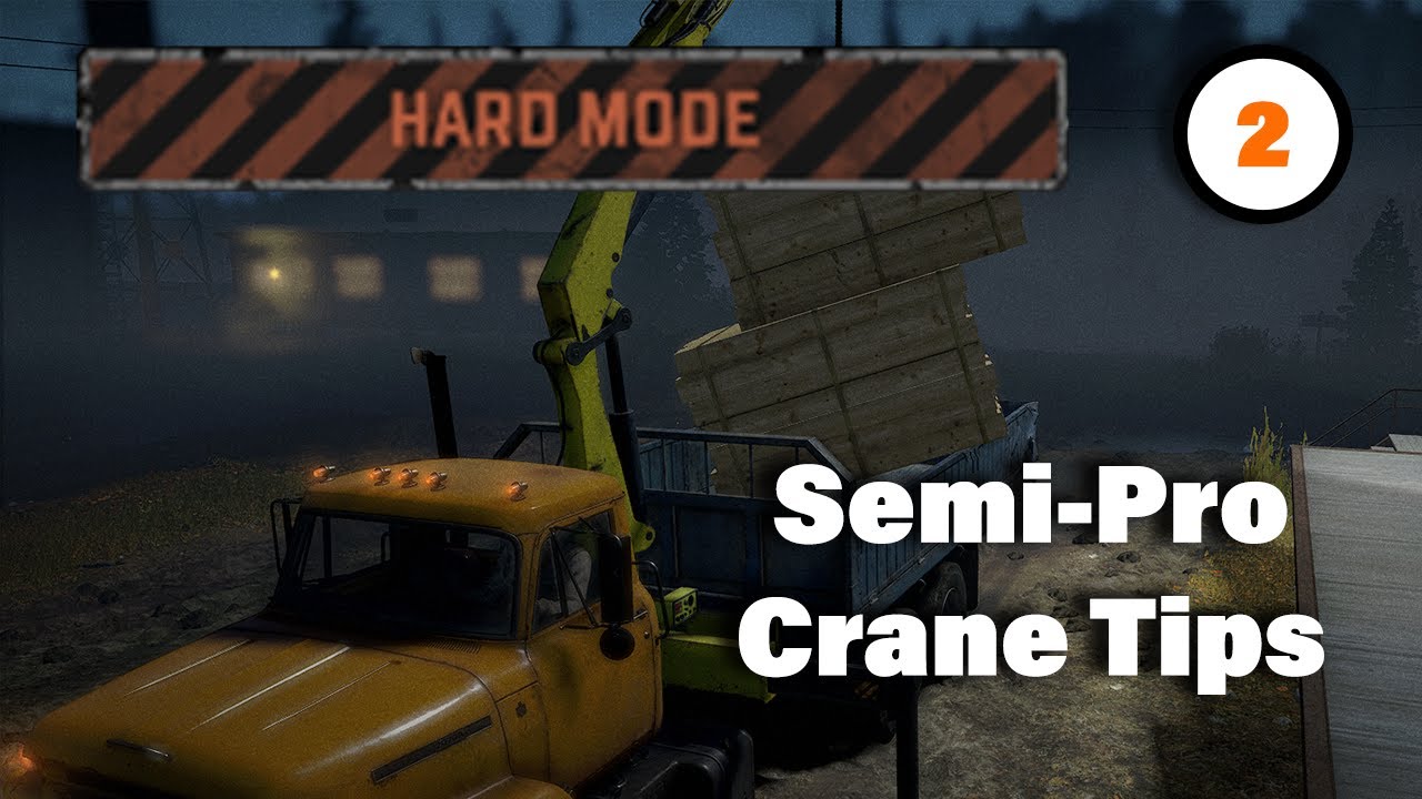 Snow Runner : Semi-Pro Crane Tips - YouTube