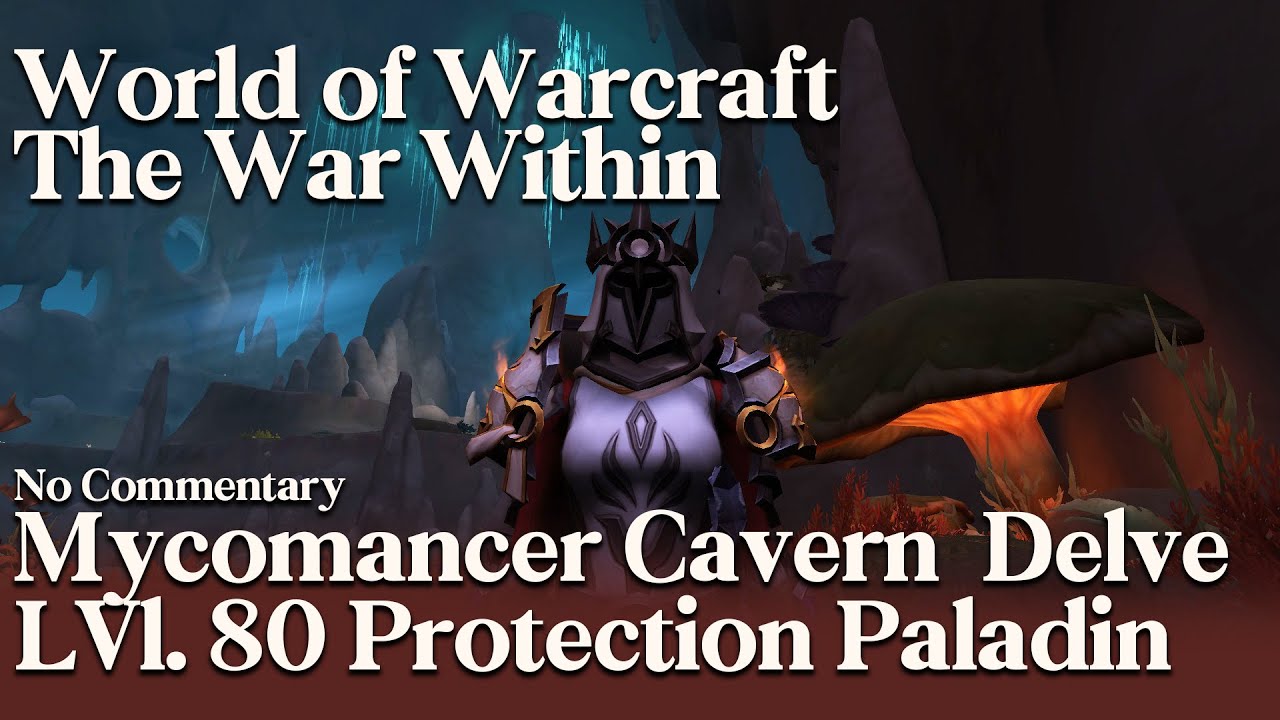 Mycomancer Cavern Delve | Lvl. 80 Protection Paladin | World of ...