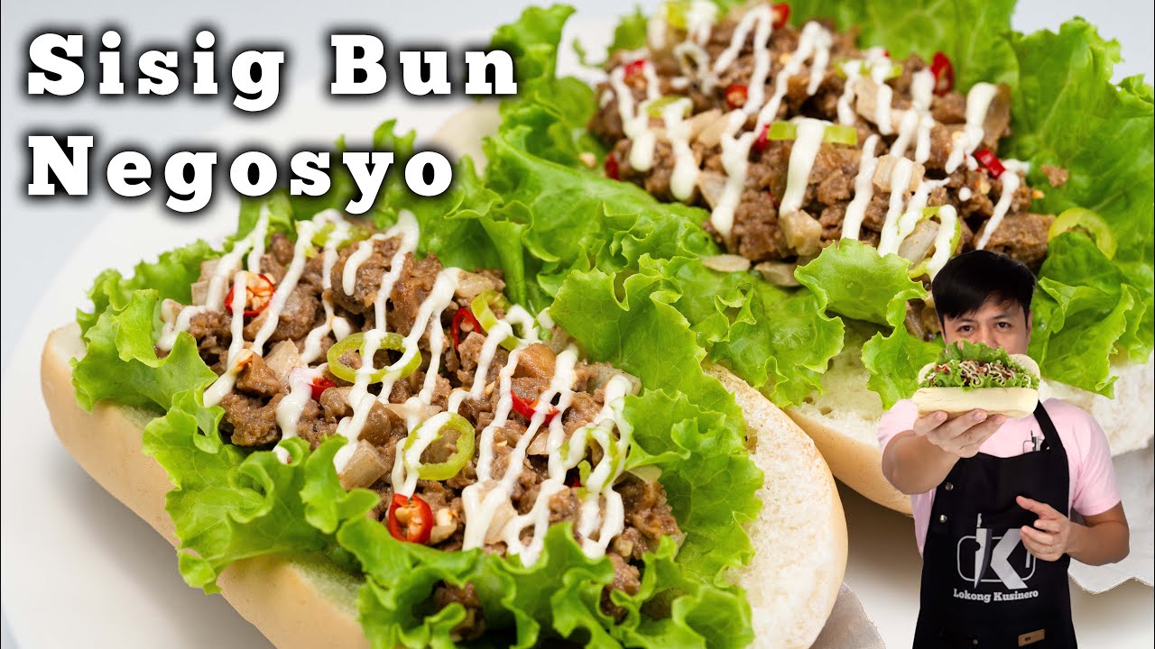 Sisig Negosyo Nasa Tinapay Ito - YouTube