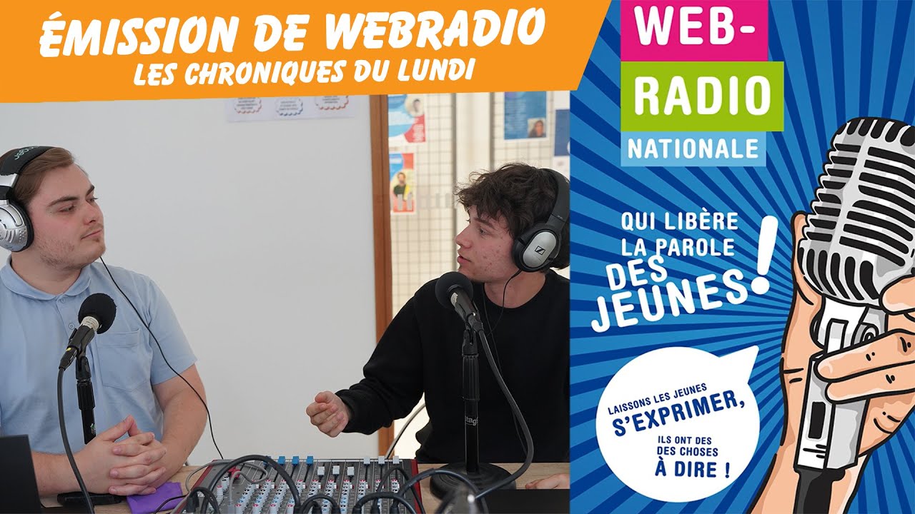 Émission de Webradio - Les chroniques du lundi 15 07 2024 - YouTube