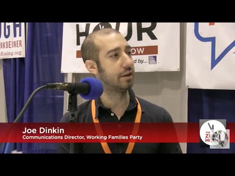 Joe Dinkin of the Working Families Parties at Netroots Nation 2016 ...