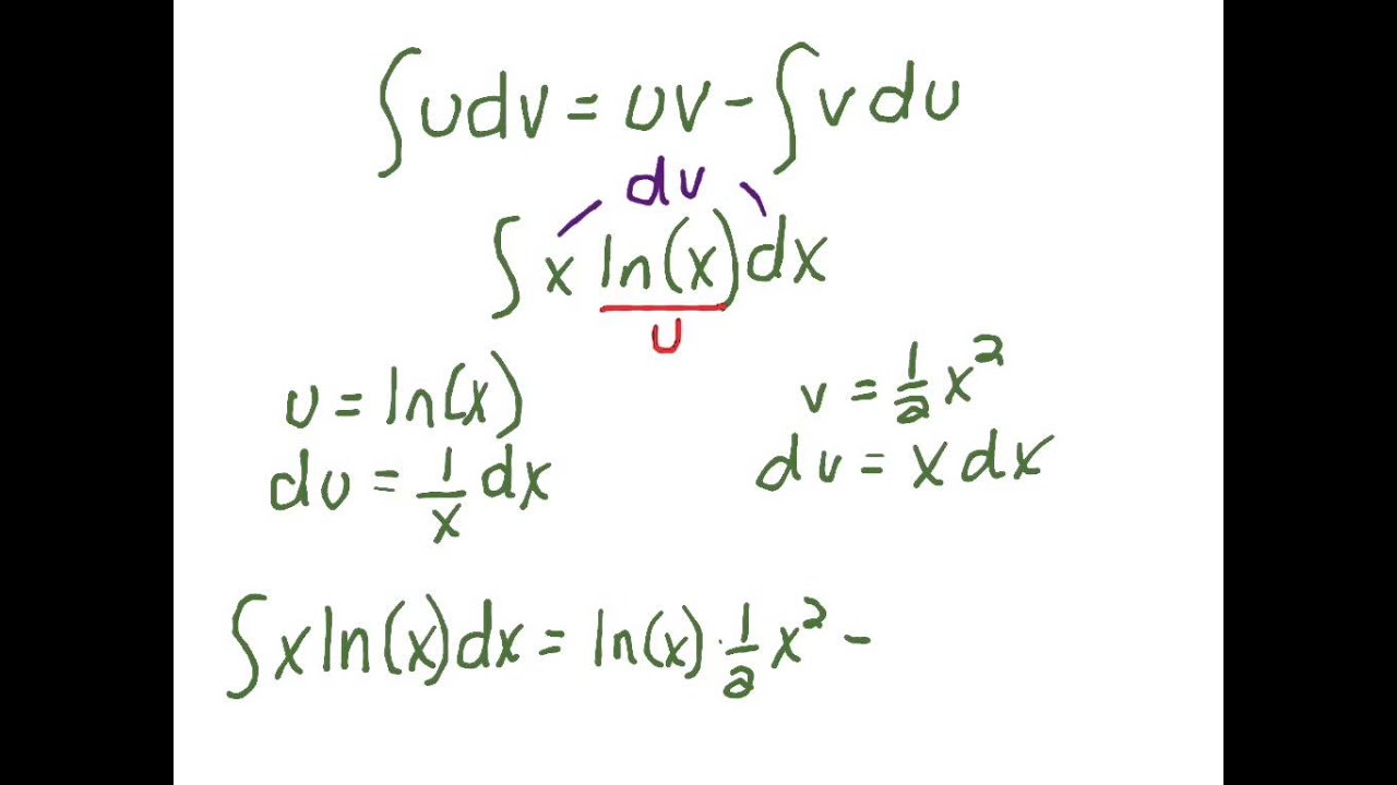 Integrating xln(x) - YouTube