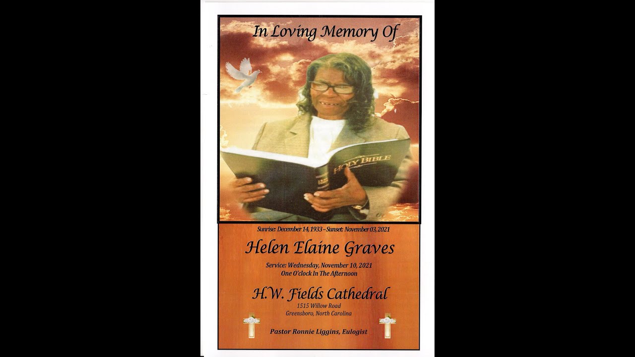 Helen Elaine Graves - YouTube