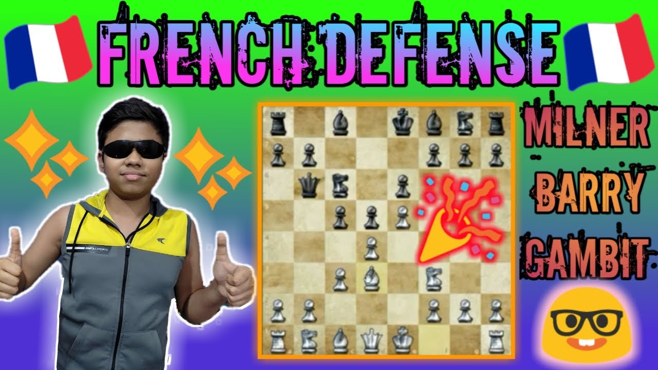 Learn to Play the Milner Barry Gambit | 🇫🇷French Defense🇫🇷 | ⚠️Paulsen ...