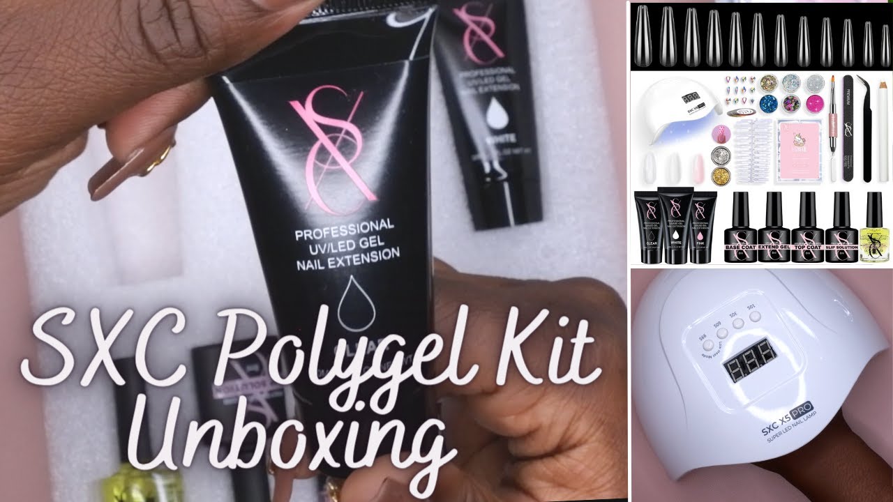 Affordable Amazon Polygel Kit (Lamp Included) | SXC Polygel Kit ...