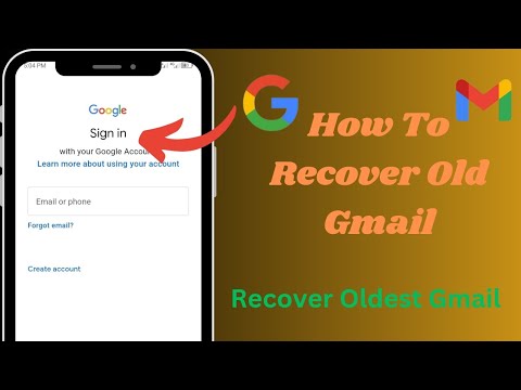 How To Recover Old Gmail Account.Simple method to recover old Gmail ...