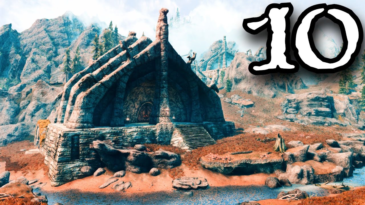 Skyrim (10 Years Later) - Part 10 - The Forgotten Tomb! (Heavily Modded ...