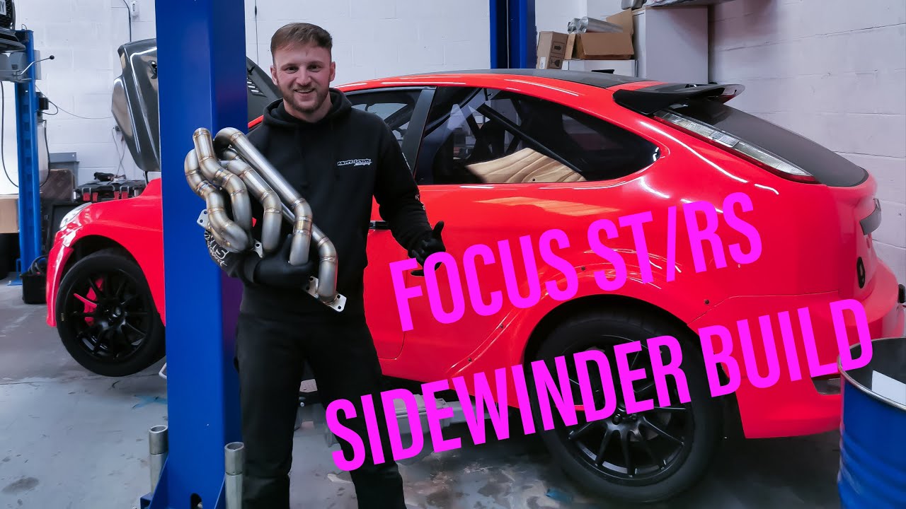 Focus RS/ST BIG TURBO Sidewinder manifold build - YouTube