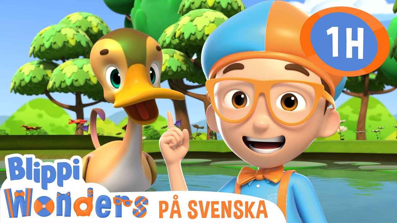 Sjunka eller flyta med ankor! | @BlippiSvenska | Pedagogiska videor för ...