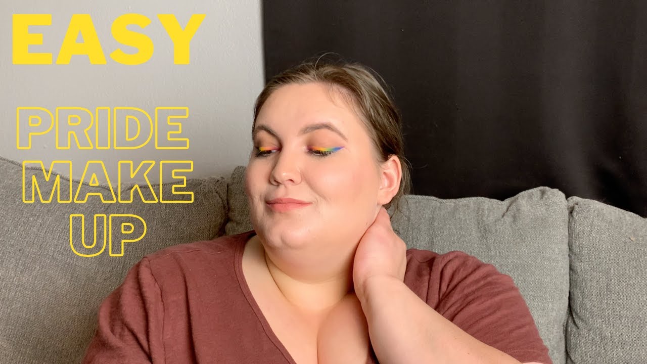 EASY PRIDE MAKEUP - YouTube