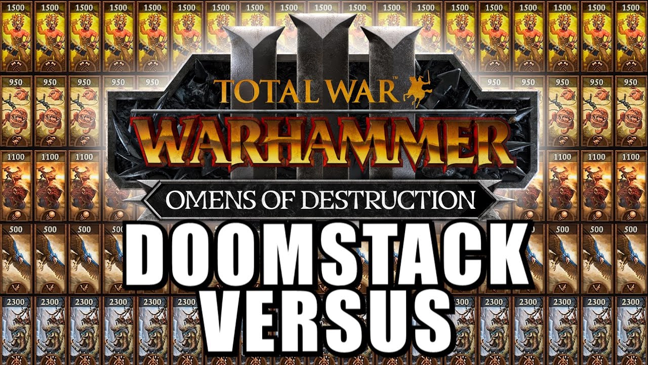 🔴 Warhammer 3 Doomstack Versus - YouTube