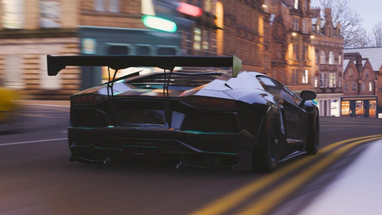 Forza Horizon 4 - Lamborghini Aventador (Forza Edition) Gameplay - YouTube