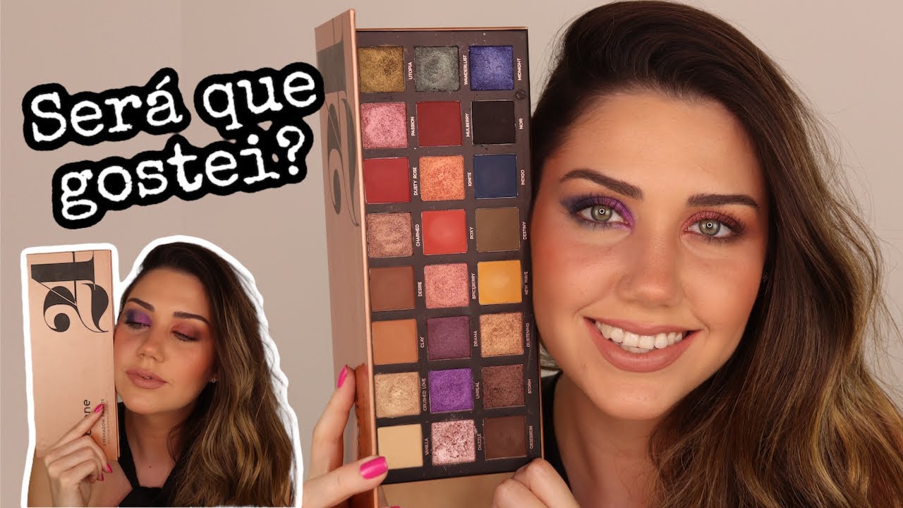 RESENHA PALETA 24 CORES OCÉANE (24 Eyeshadow Palette) - YouTube
