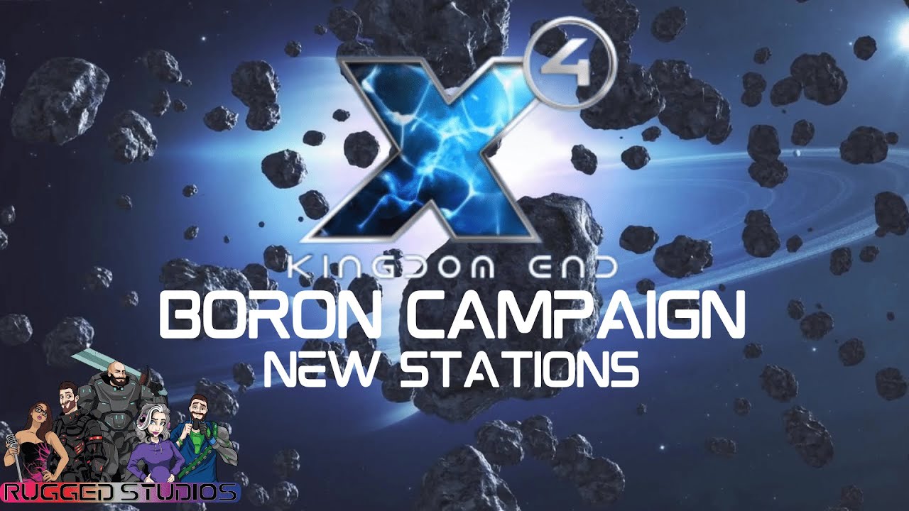 X4 6.0 - Boron Campaign - New Stations - YouTube