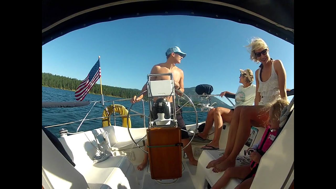 GoPro Sailing on Lake Pend Oreille - YouTube