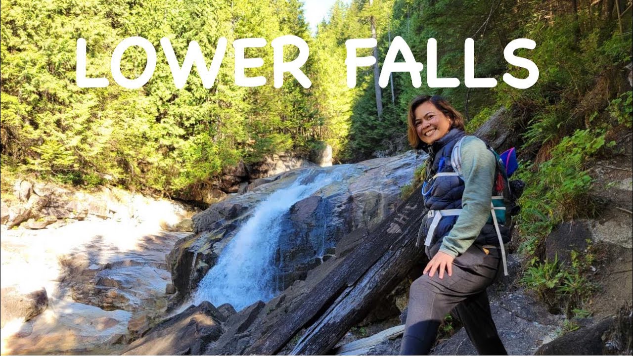 Golden Ears LOWER FALLS - YouTube