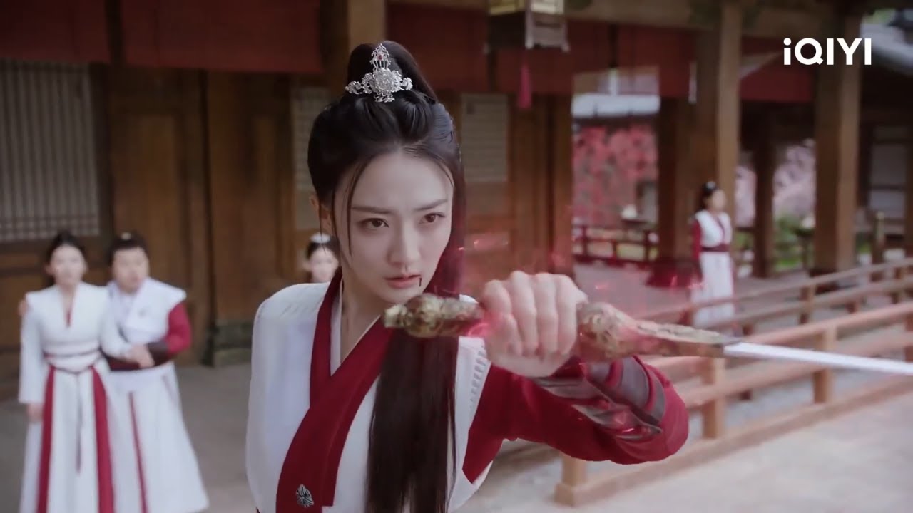 Liu Shao แสดงทักษะดาบที่ยอดเยี่ยมและเอาชนะผู้หญิงเลว #บทเพลงแห่งจันทรา ...
