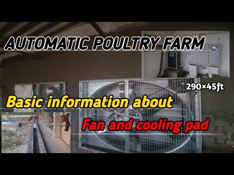 Cooling pad work under progress |Environment Control (EC Shed ...
