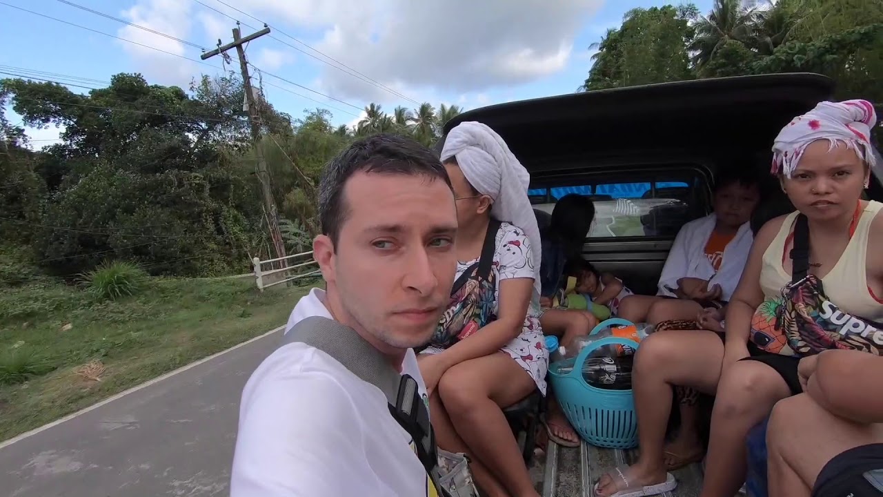 Riding a Multicab in Dumaguete City, Philippines - YouTube