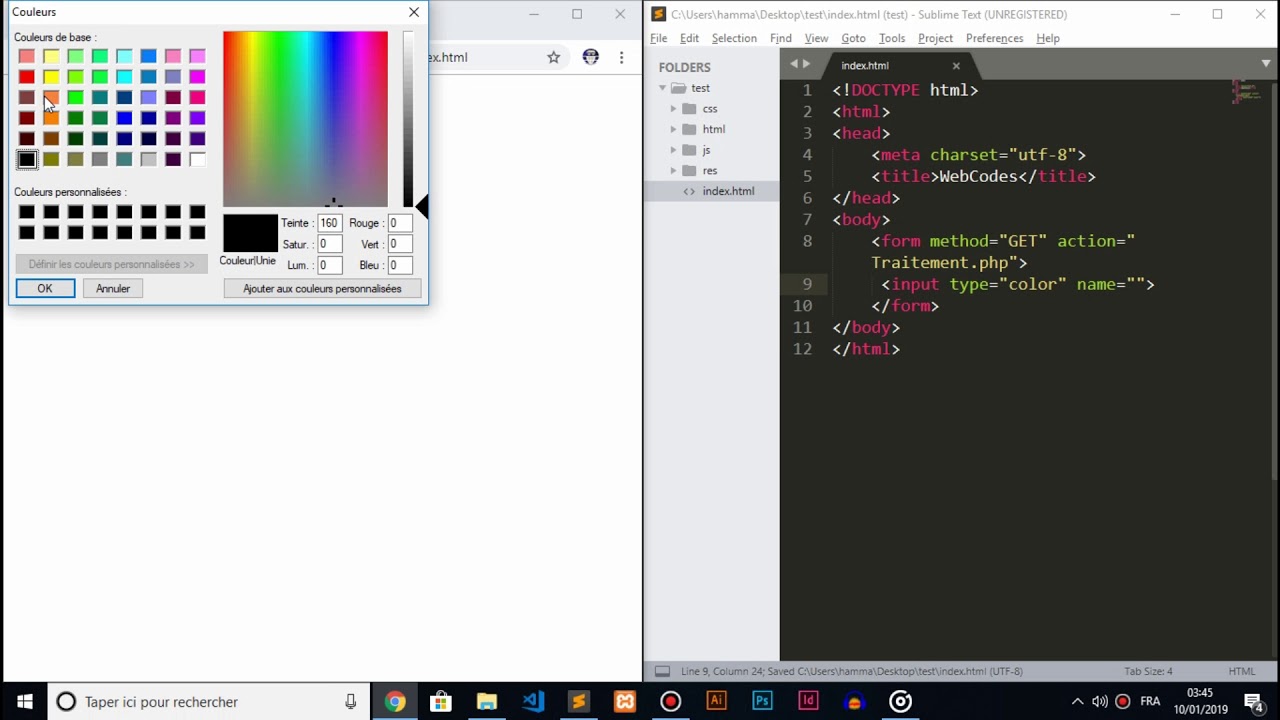 Apprendre HTML en 3min : les Formulaire : Partie 2 - YouTube