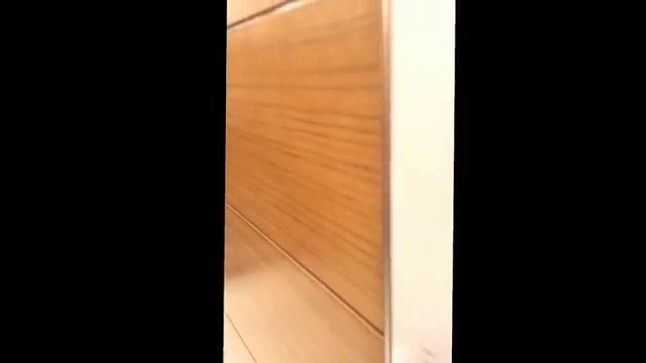 KONE CUSTOM DESIGN WITH HORIZONTAL REAL WOOD PANEL & signalisation D40 ...