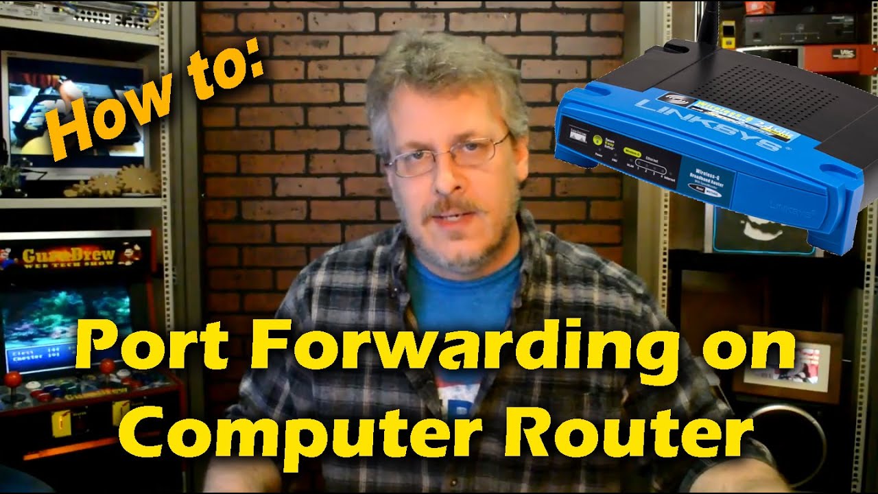How to Setup Port Forwarding on Computer Router - Ask a Tech #63 - YouTube
