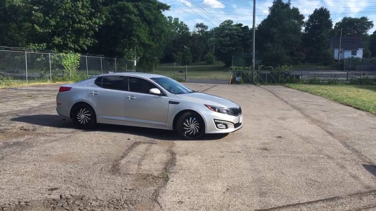 Kia Optima on 20" Starr Wheels - YouTube