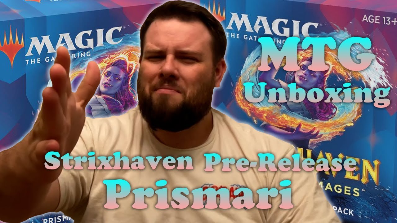 Magic The Gathering: Strixhaven Prismari Pre-Release Pack - YouTube