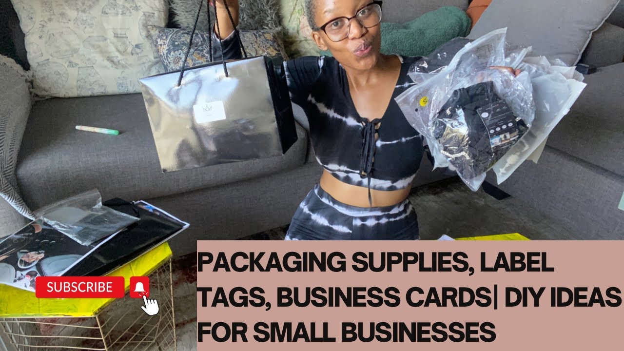 DIY affordable packaging ideas | How I package orders | Clothing ...