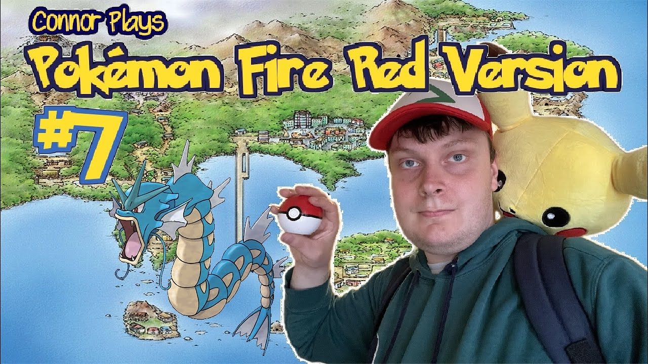 Connor Plays: Pokémon Fire Red Episode 7 | Magikarp's True Shine - YouTube