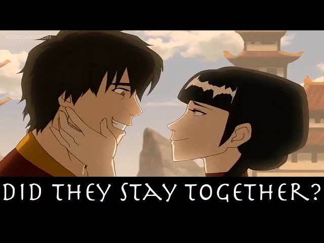 Avatar The Last Airbender Zuko And Mai Kiss