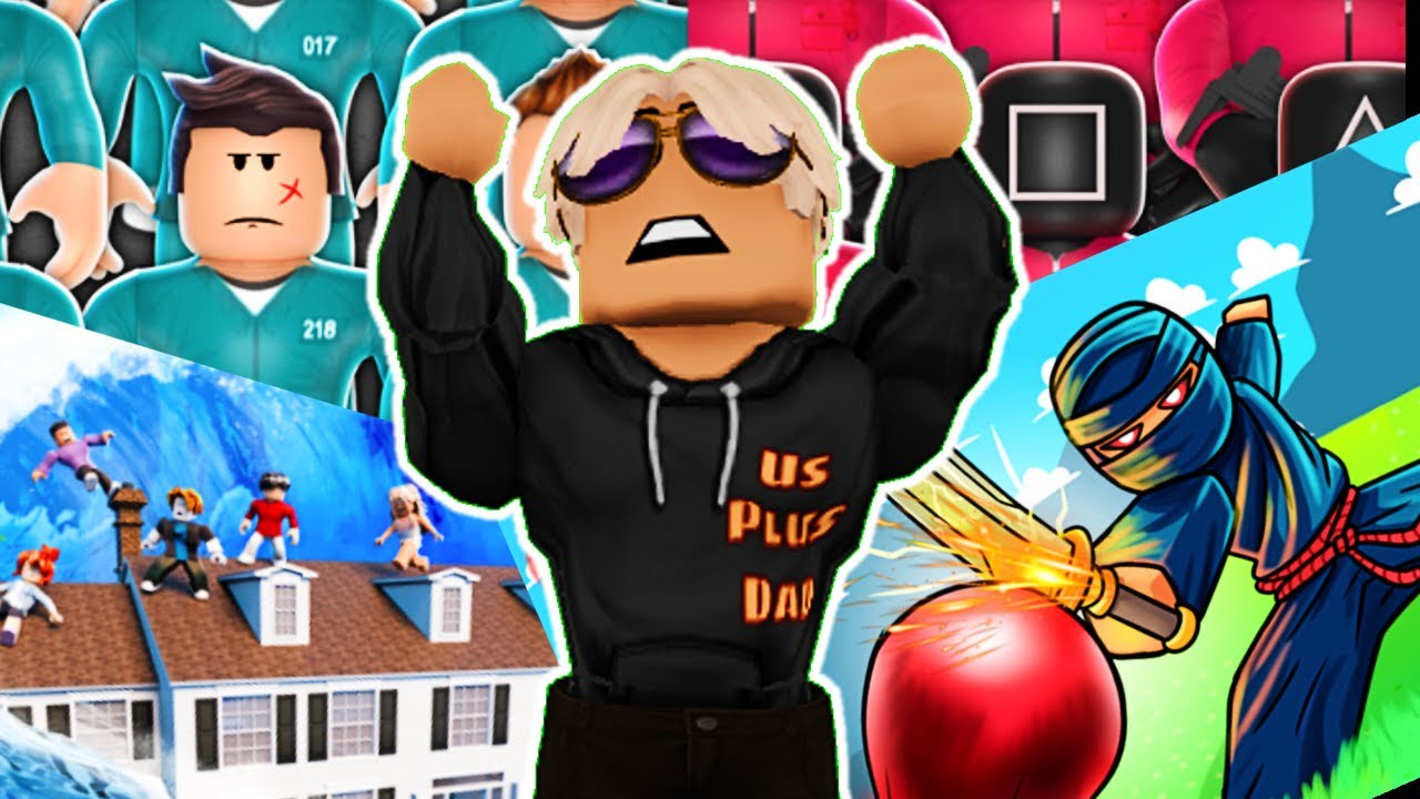 ROBLOX FUN with Us Plus Dad (Live) - YouTube