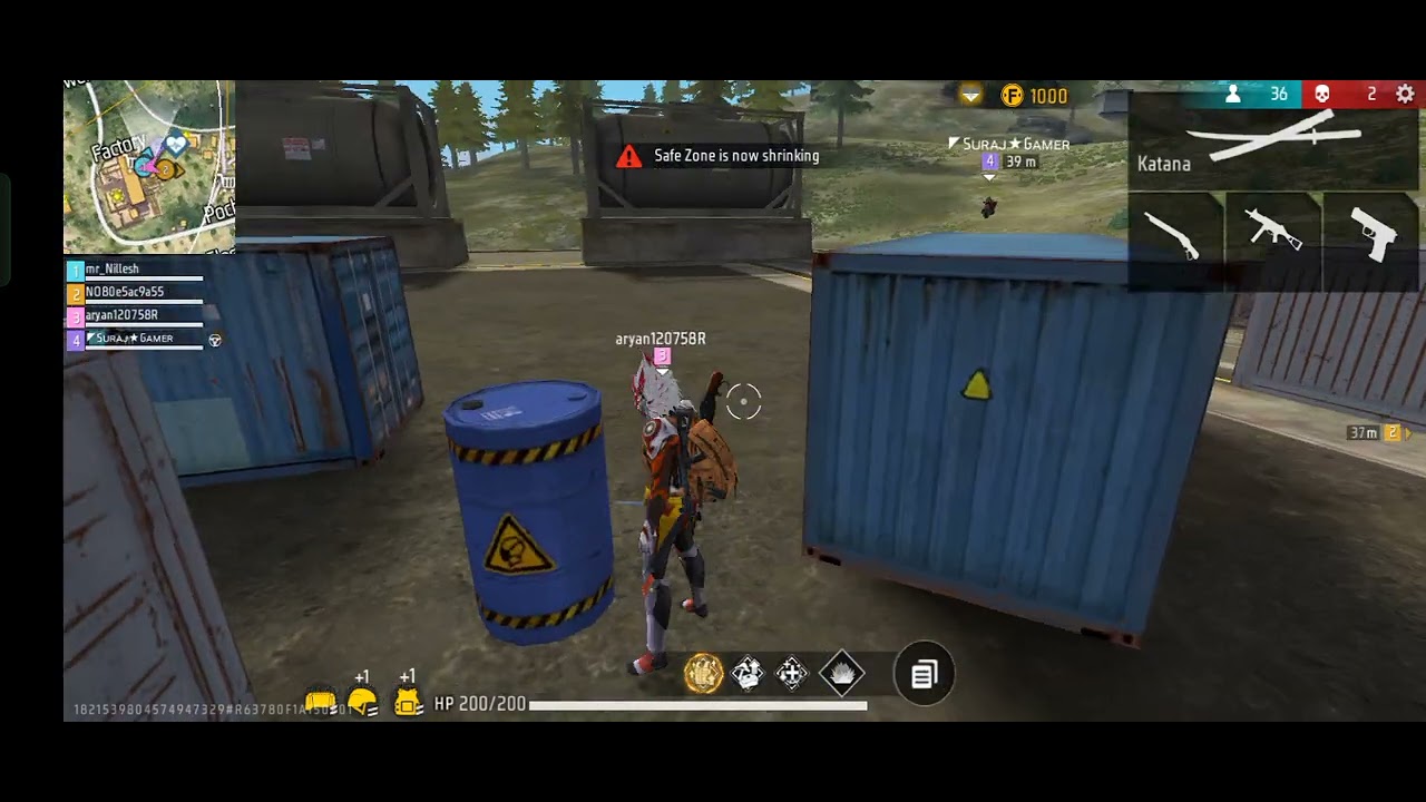 Free fire Battle royale gameplay | Battle royale free fire | Ganana ...