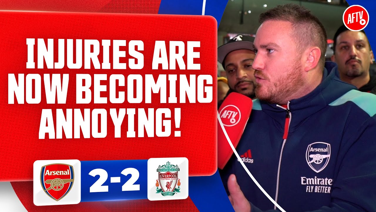 The Injuries Are Now Becoming Annoying! (Dan Potts) | Arsenal 2-2 ...