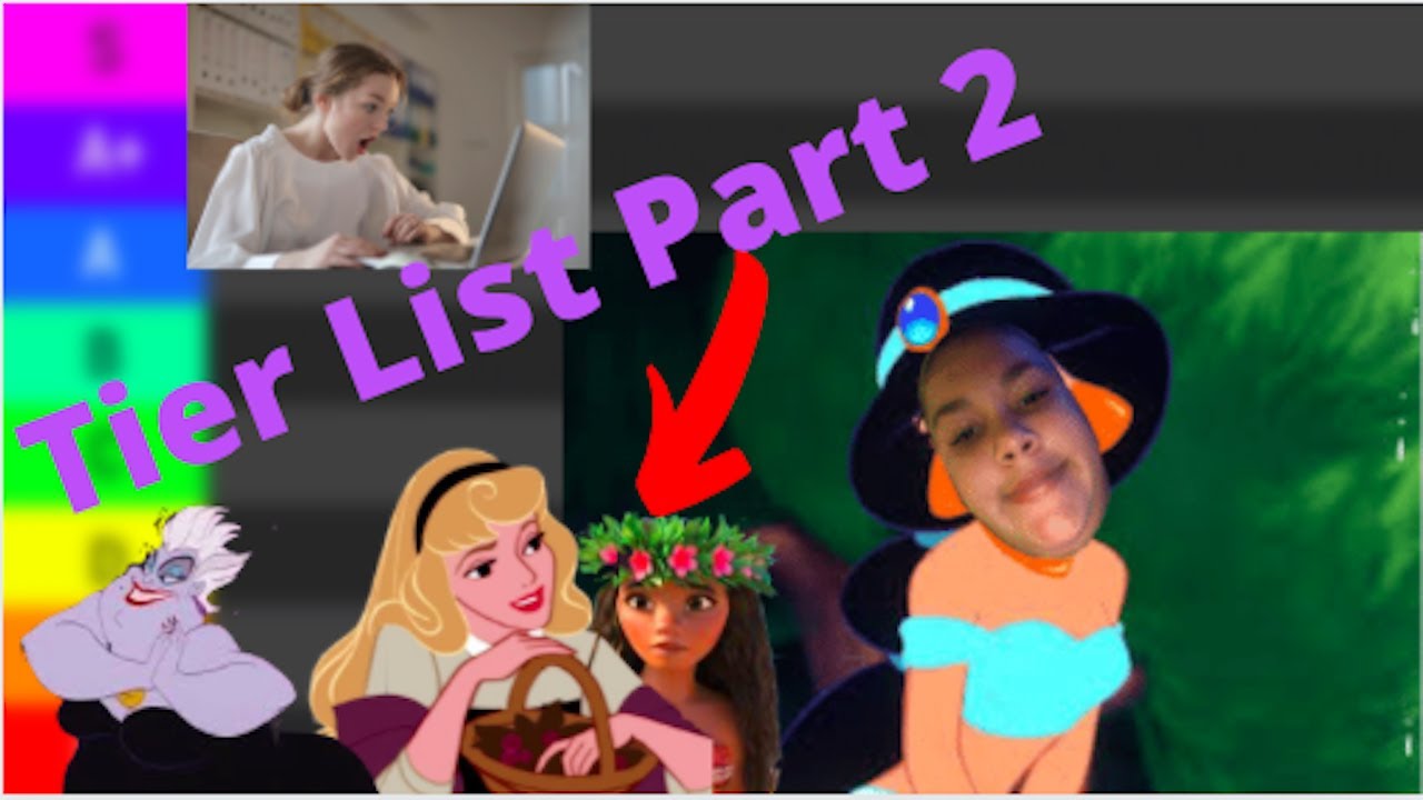 ranking disney princesses part 2 - YouTube