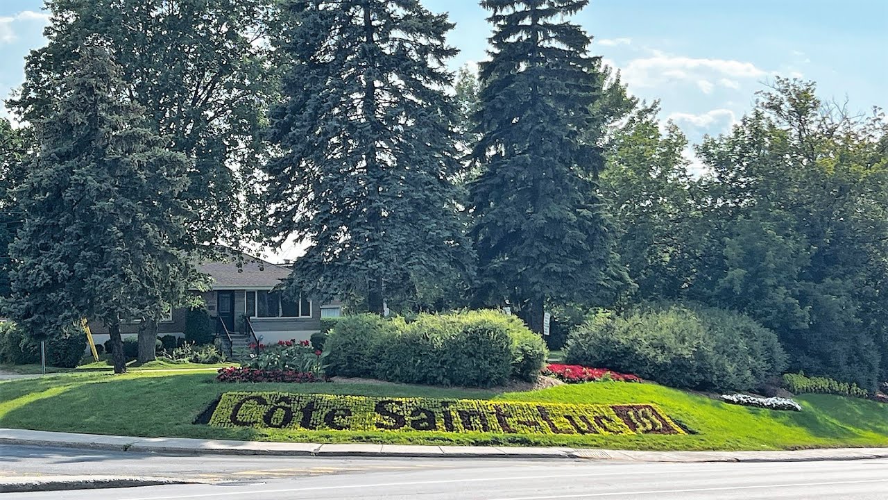 A stroll around Côte Saint-Luc, our neighborhood. - YouTube